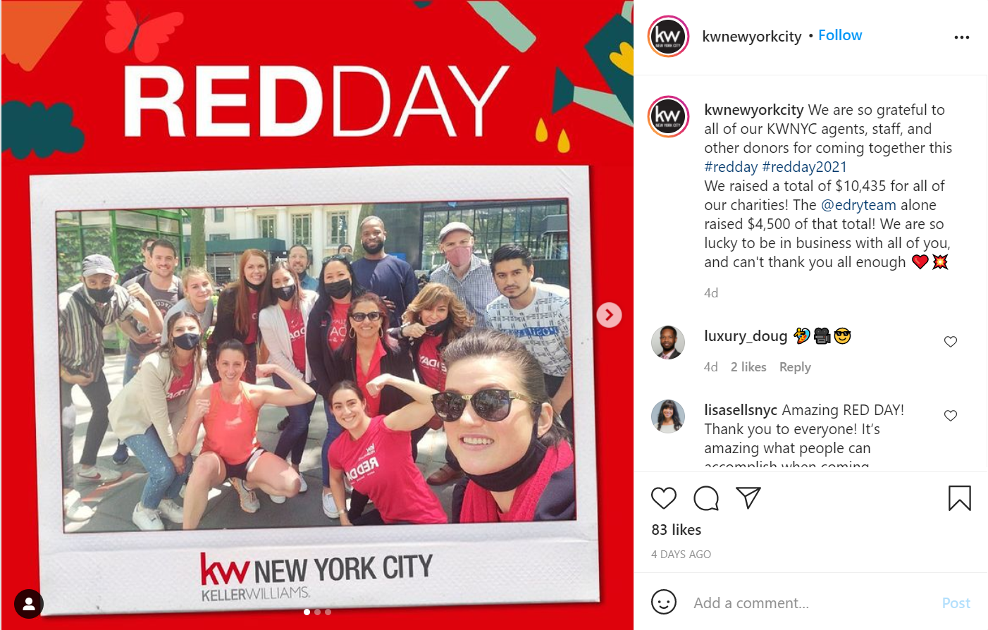 RED Day 2021: KW Agents and Associates Come Together for Global Day of ...